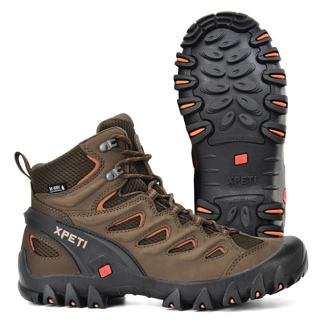 XPETI Hiking Boots Mens Hiking Boots Waterproof Hiking Boots Men XPETI Hiking Boots Mens Hiking Boots Waterproof Hiking Boots Men